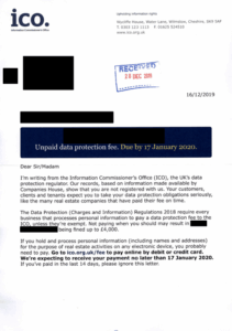 Grampian Accounting - ICO Letters – GDPR